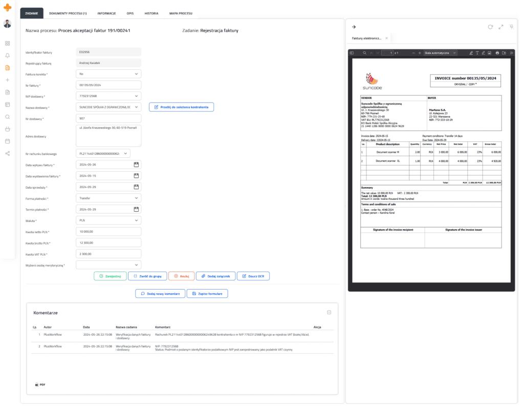 Plus Workflow – Suncode